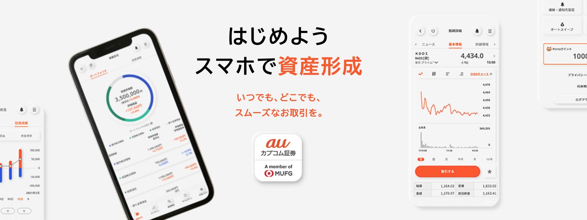 【SBIとの比較も】三菱UFJ eスマート証券の評判は？auユーザーのメリットや実際の口コミを徹底調査｜いろはにマネー