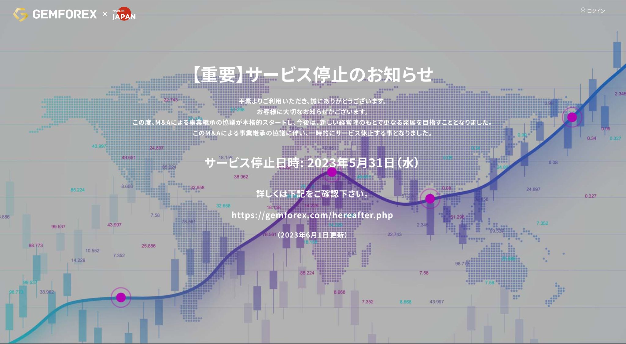 GEMFOREXがサービス停止！出金遅延の事実や今後の対策を紹介｜いろはにマネー